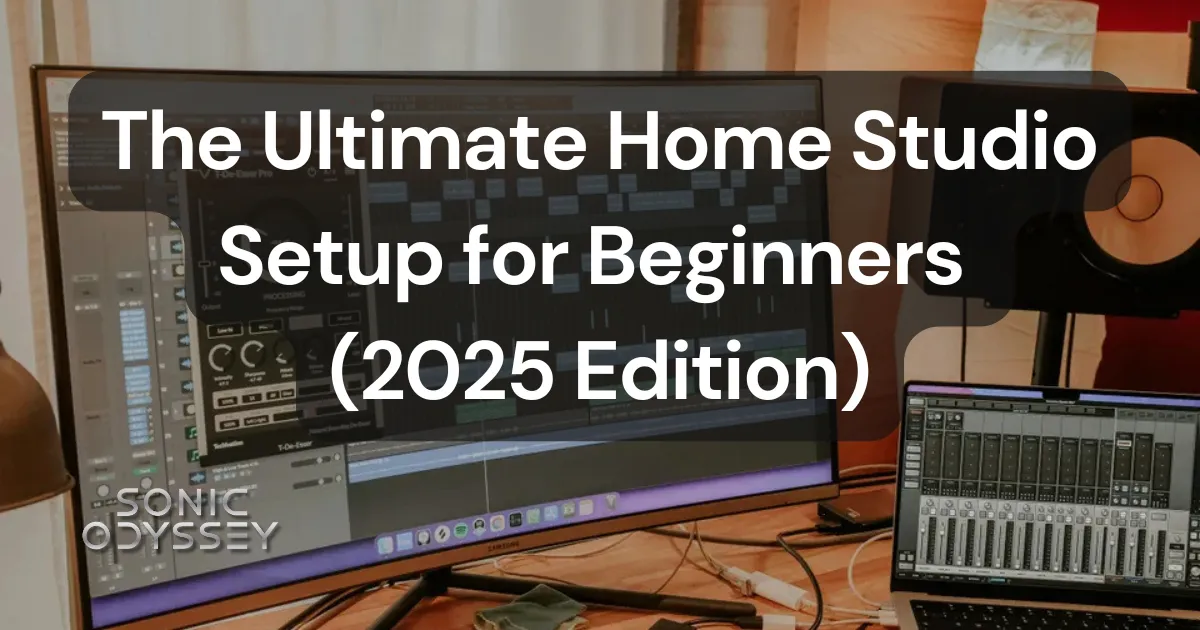 The Ultimate Home Studio Setup for Beginners (2025 Guide) | Sonic Odyssey
